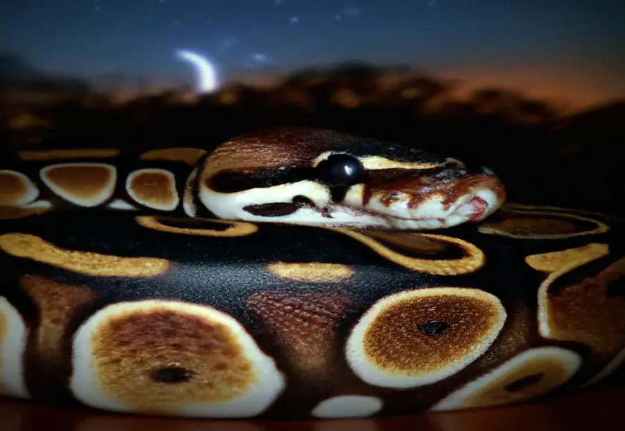 Can I take my Ball python out at night - ReptileStartUp.com