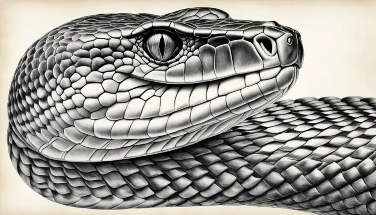 Learn to Sketch a King Cobra Snake Easily